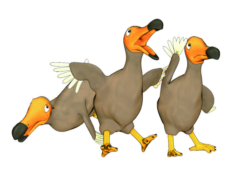Dodo Character – aberyo portfolio